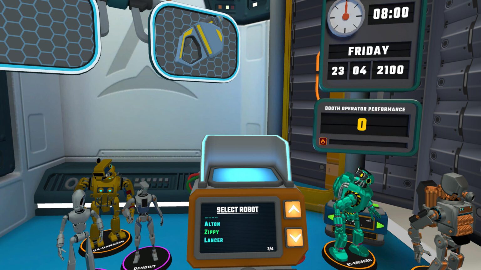 Border Bots VR – Review - Treat Your Geek