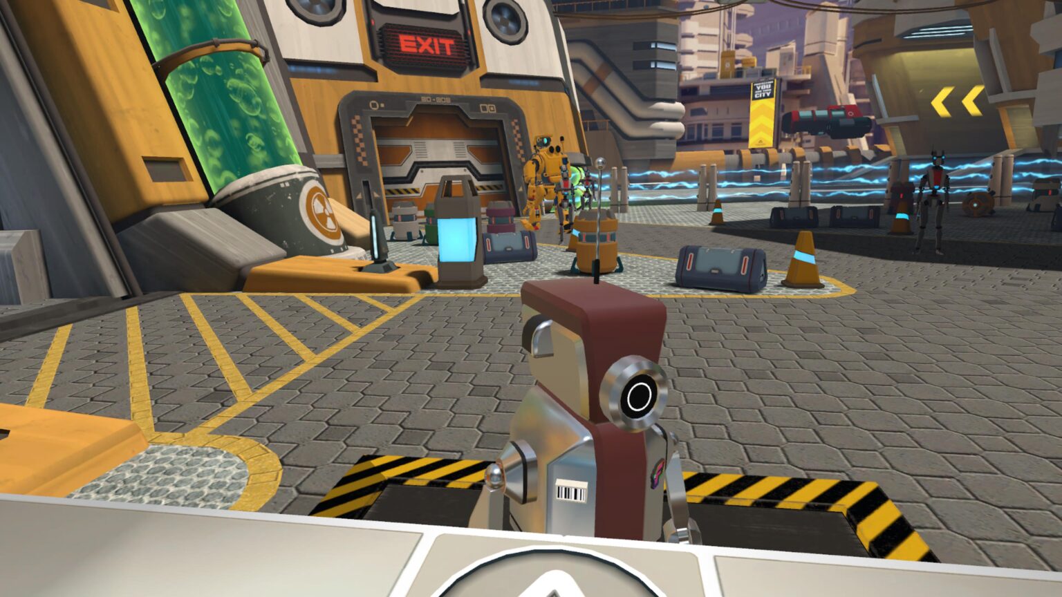Border Bots VR – Review - Treat Your Geek