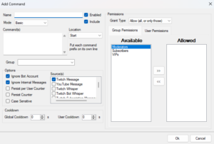 How to create basic Streamer.bot (0.2) commands for Twitch – Tutorial - Treat Your Geek
